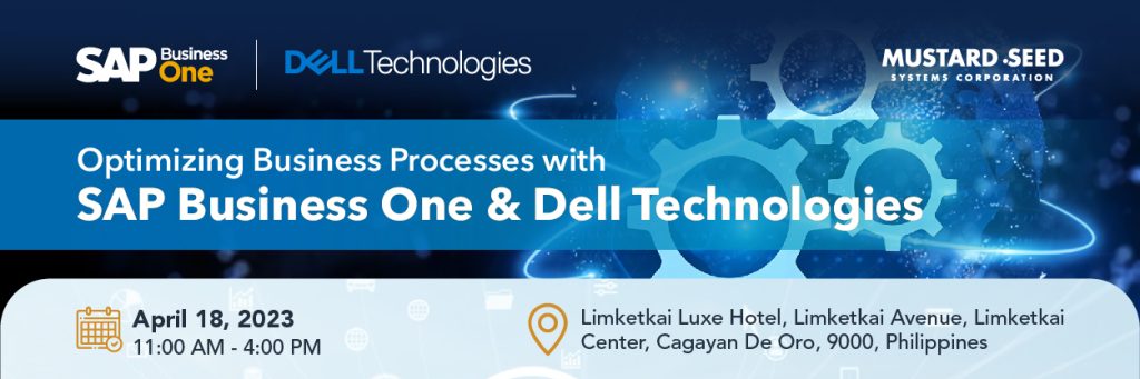 Optimizing Business Processes with SAP Business One & Dell Technologies ...